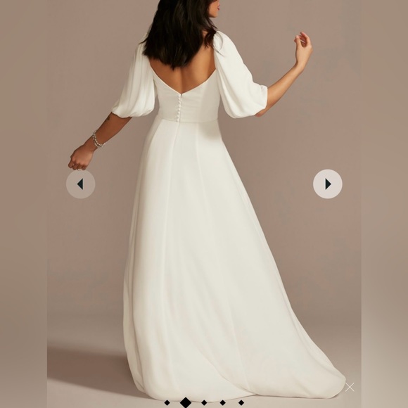 David's Bridal | Dresses | Davids Bridal Db Studio Wedding Dress 8w ...